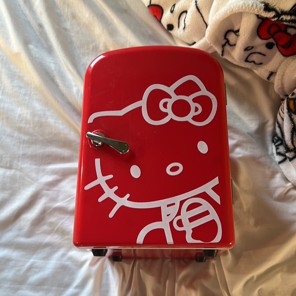 Hello Kitty | Storage & Organization | Hello Kitty Red Minifridge Some ...